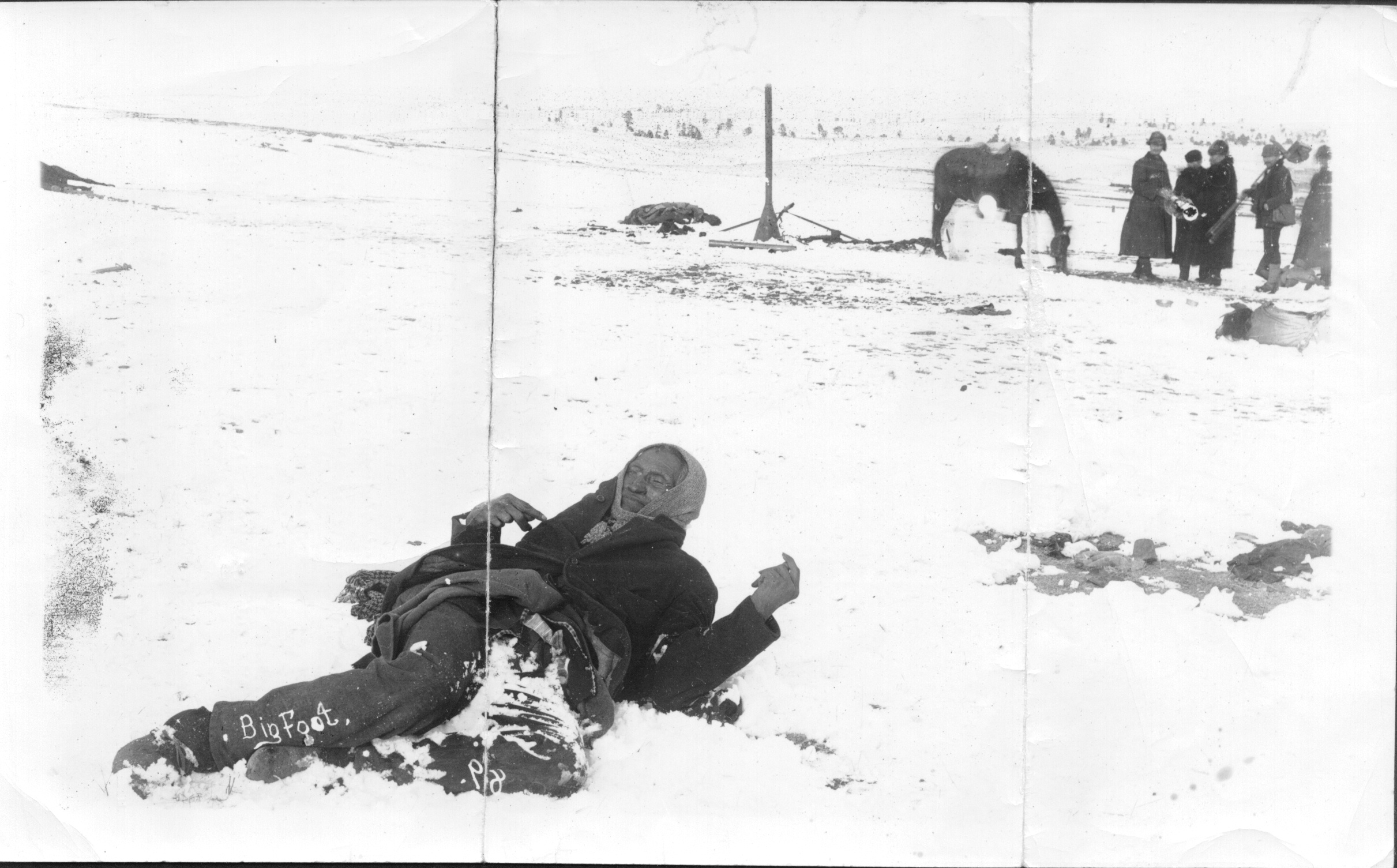 Lakota Casualties at Wounded Knee | Army at Wounded Knee