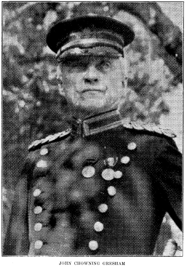 First Lieutenant John Chowning Gresham, B Troop, 7th Cavalry ...