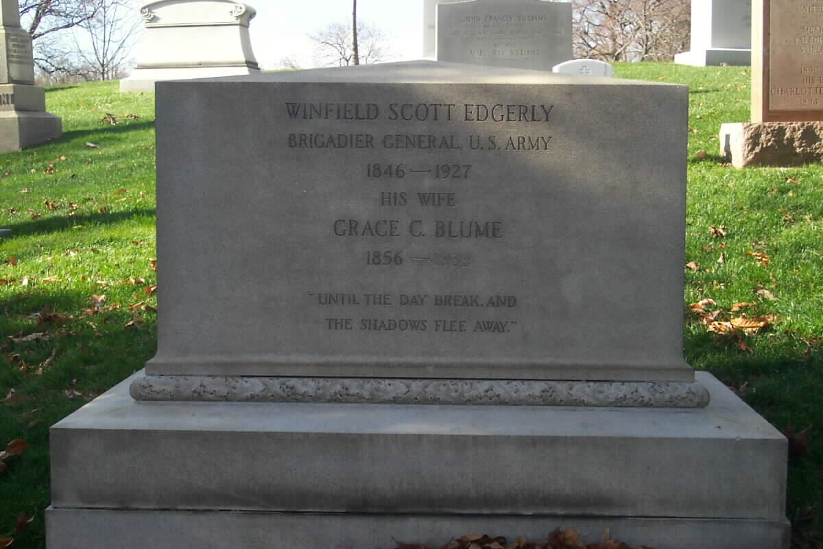 Captain Winfield Scott Edgerly, Commander, G Troop, 7th Cavalry | Army ...